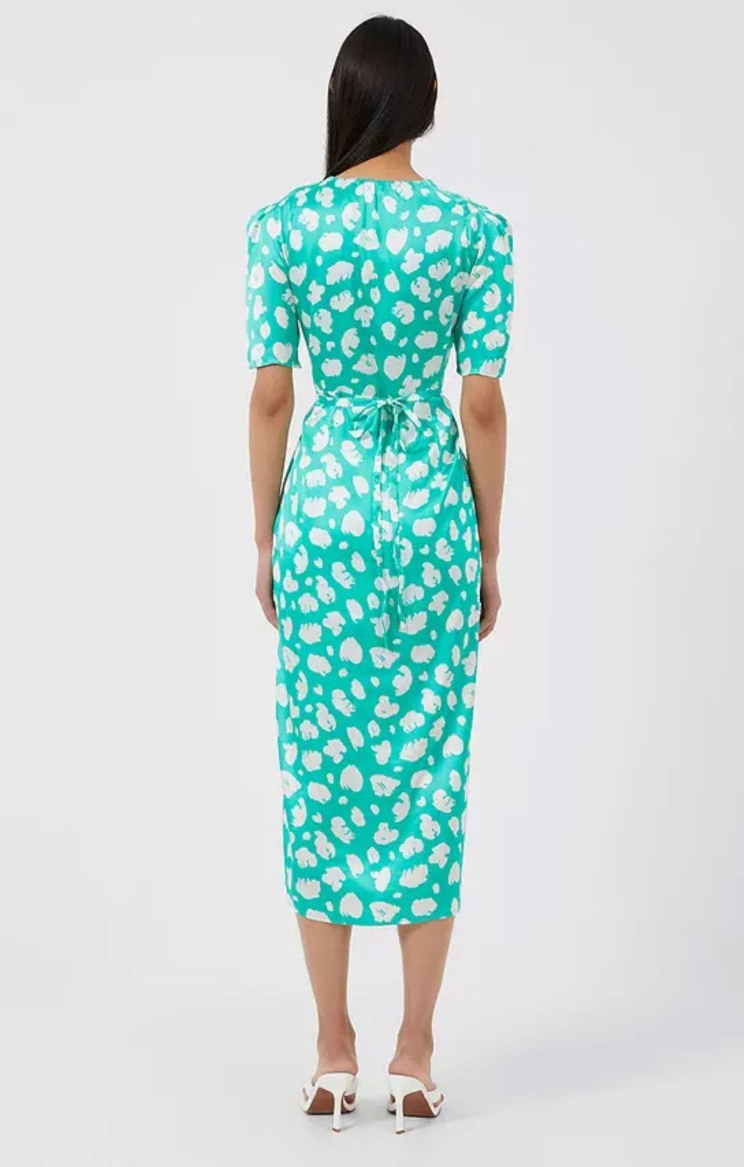 Rent French Connection French Aimee Inu Floral Midi Dress | Hirestreet