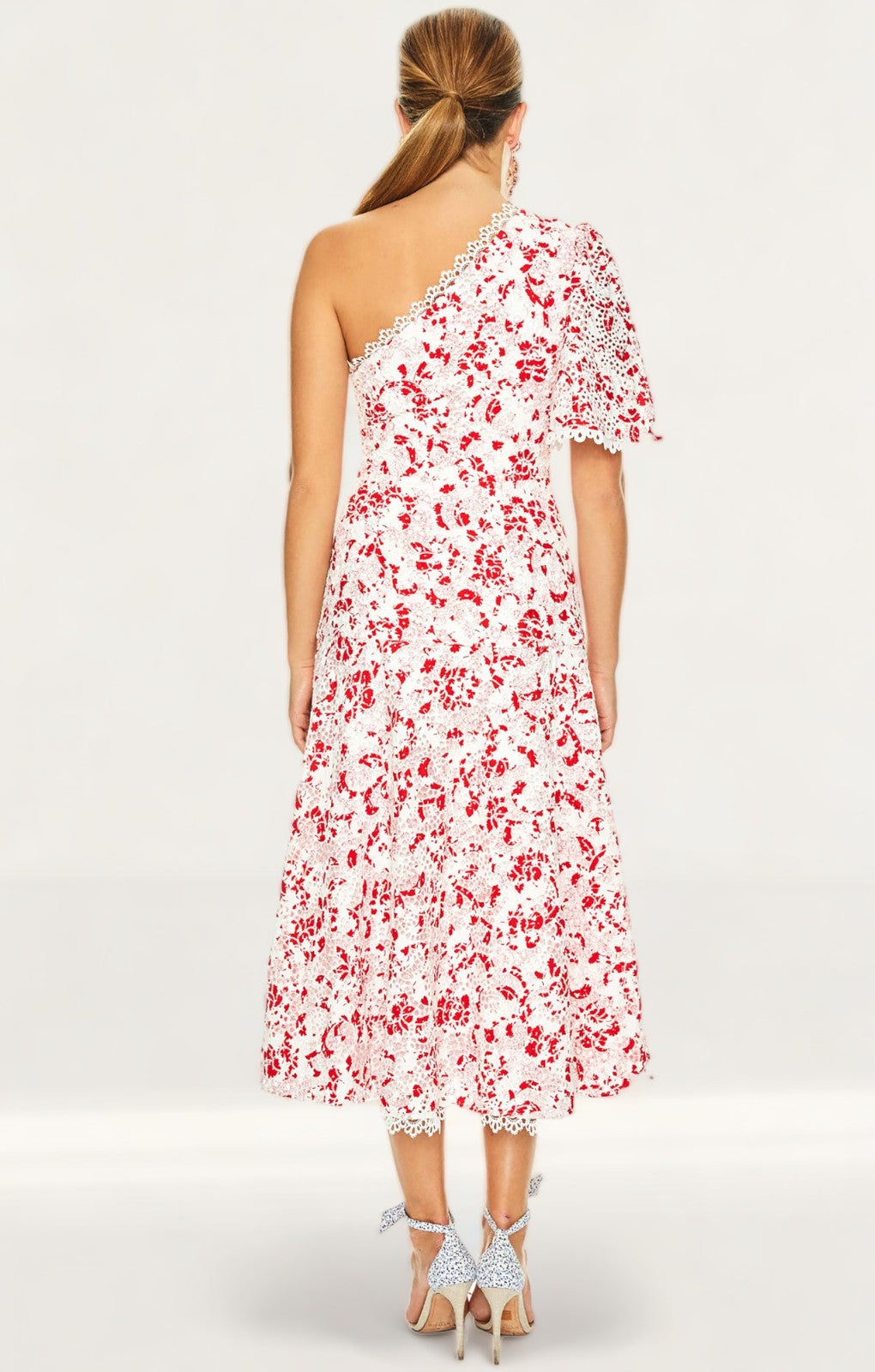 Rent Talulah Red Daisy Dance & Romance Midi Dress | Hirestreet