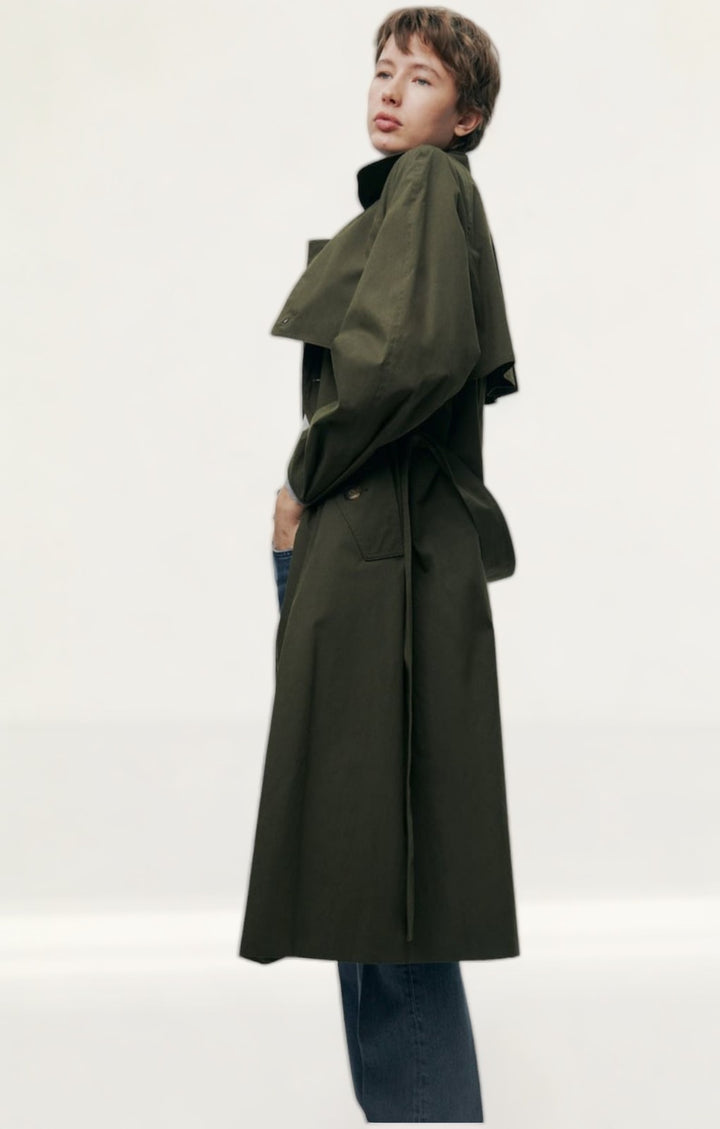 Rent Zara Collection Water Repellent Trench Coat | Hirestreet
